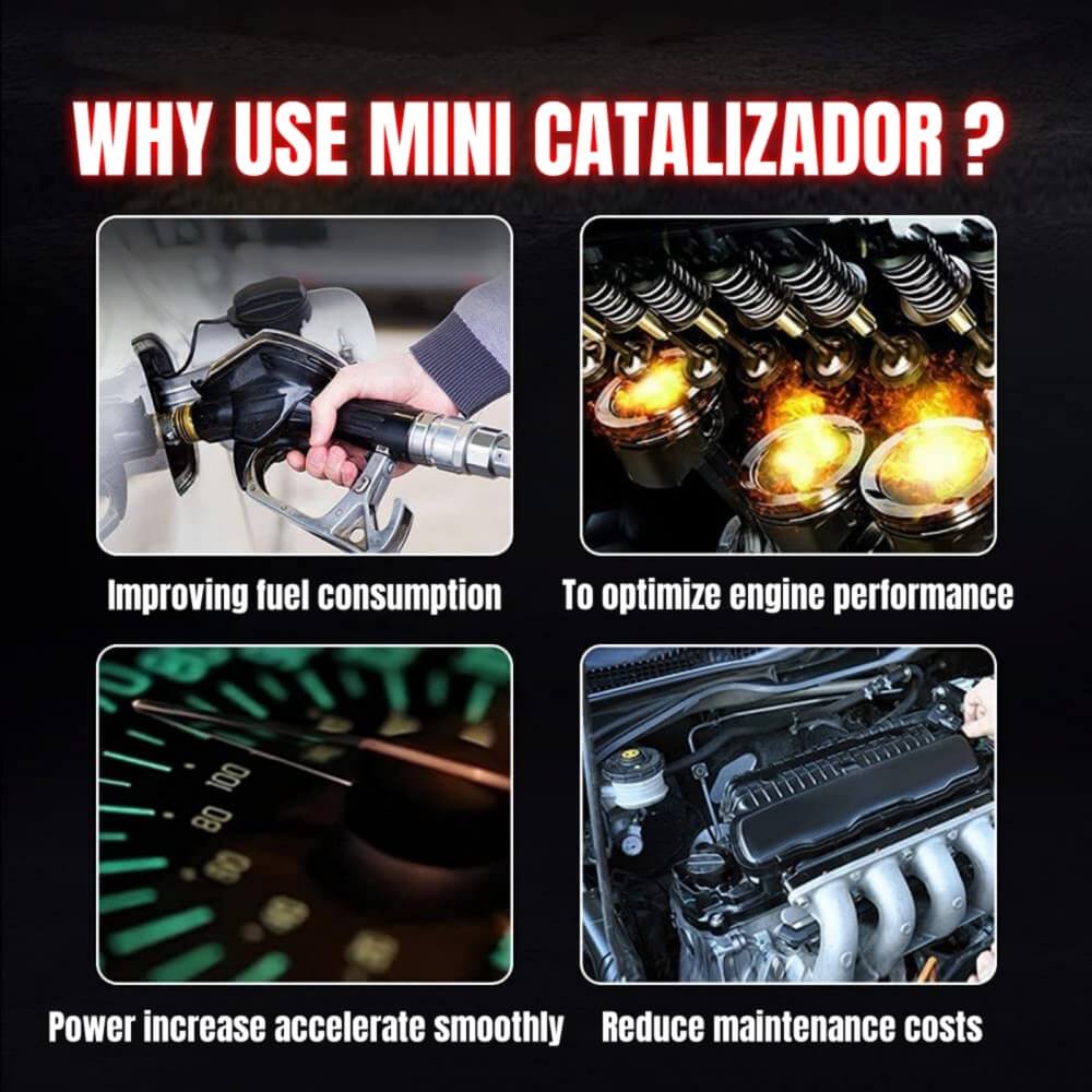 Mini Catalizador Catalytic Converters Universal (Straight)