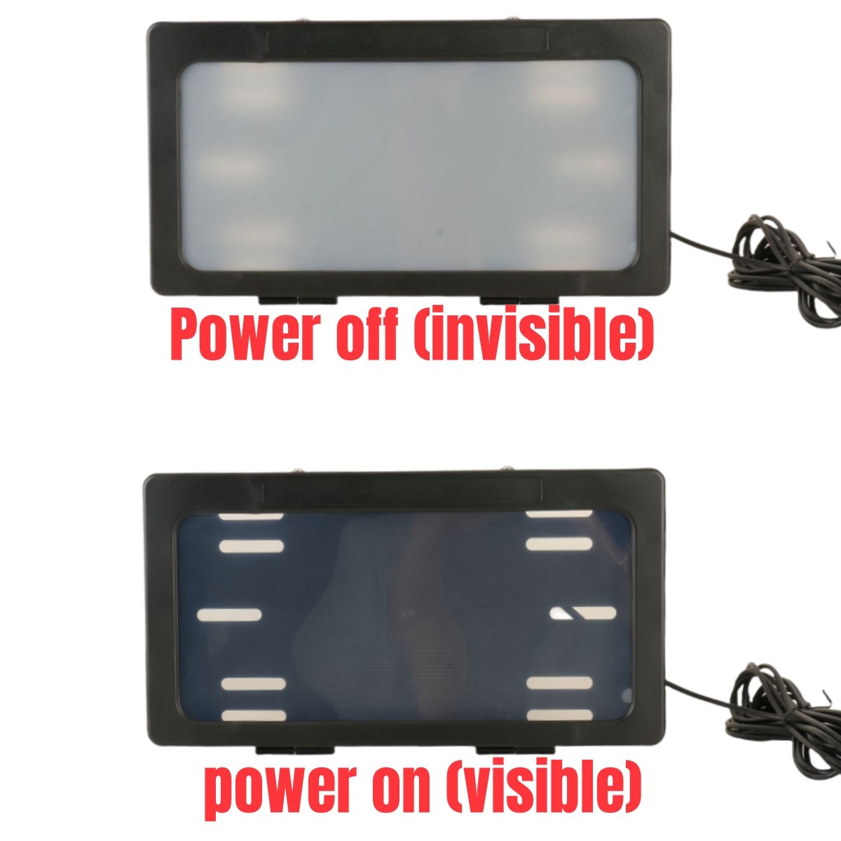 Vanish Plate - License plate hider with remote – Mini Catalizador®