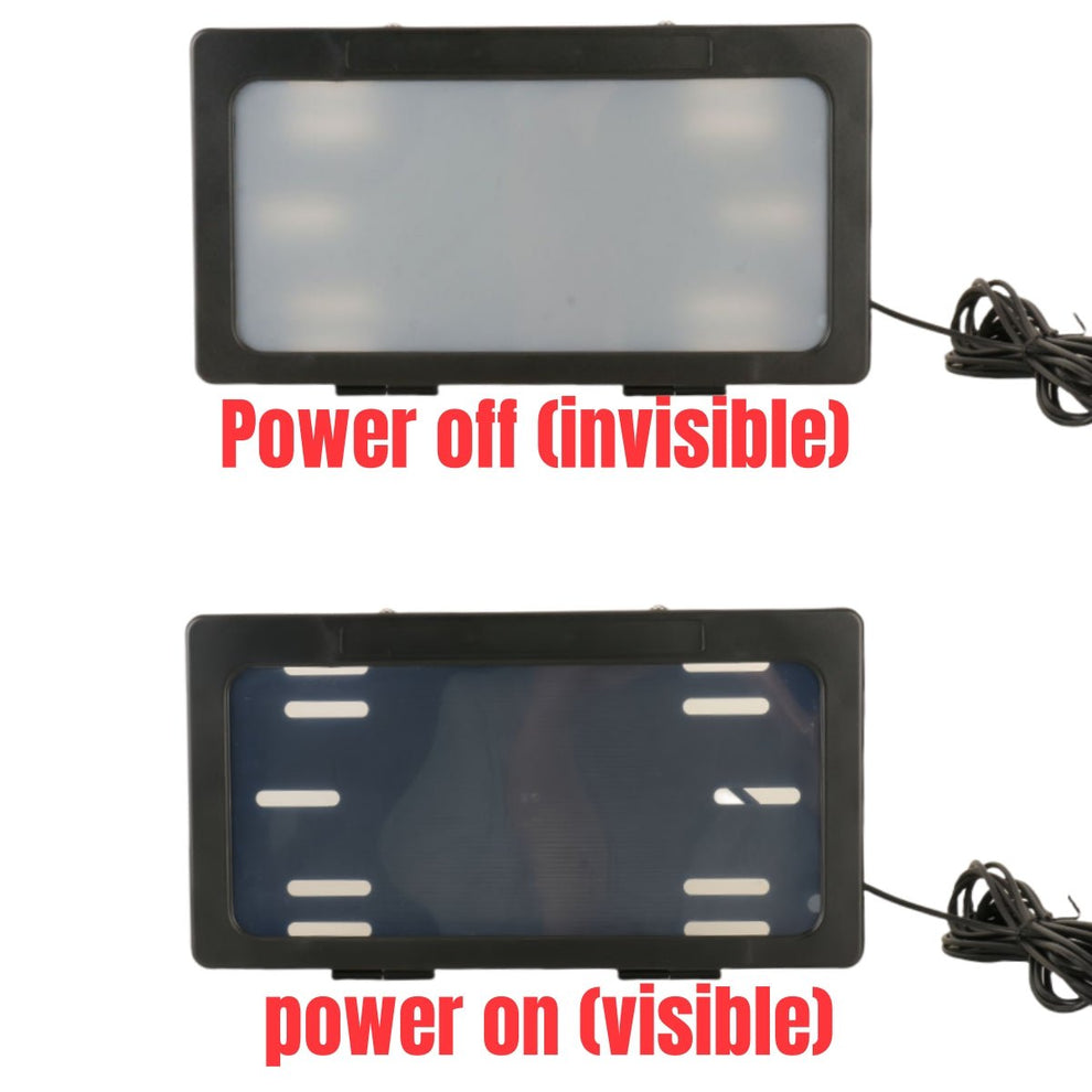Vanish Plate - License plate hider with remote – Mini Catalizador®