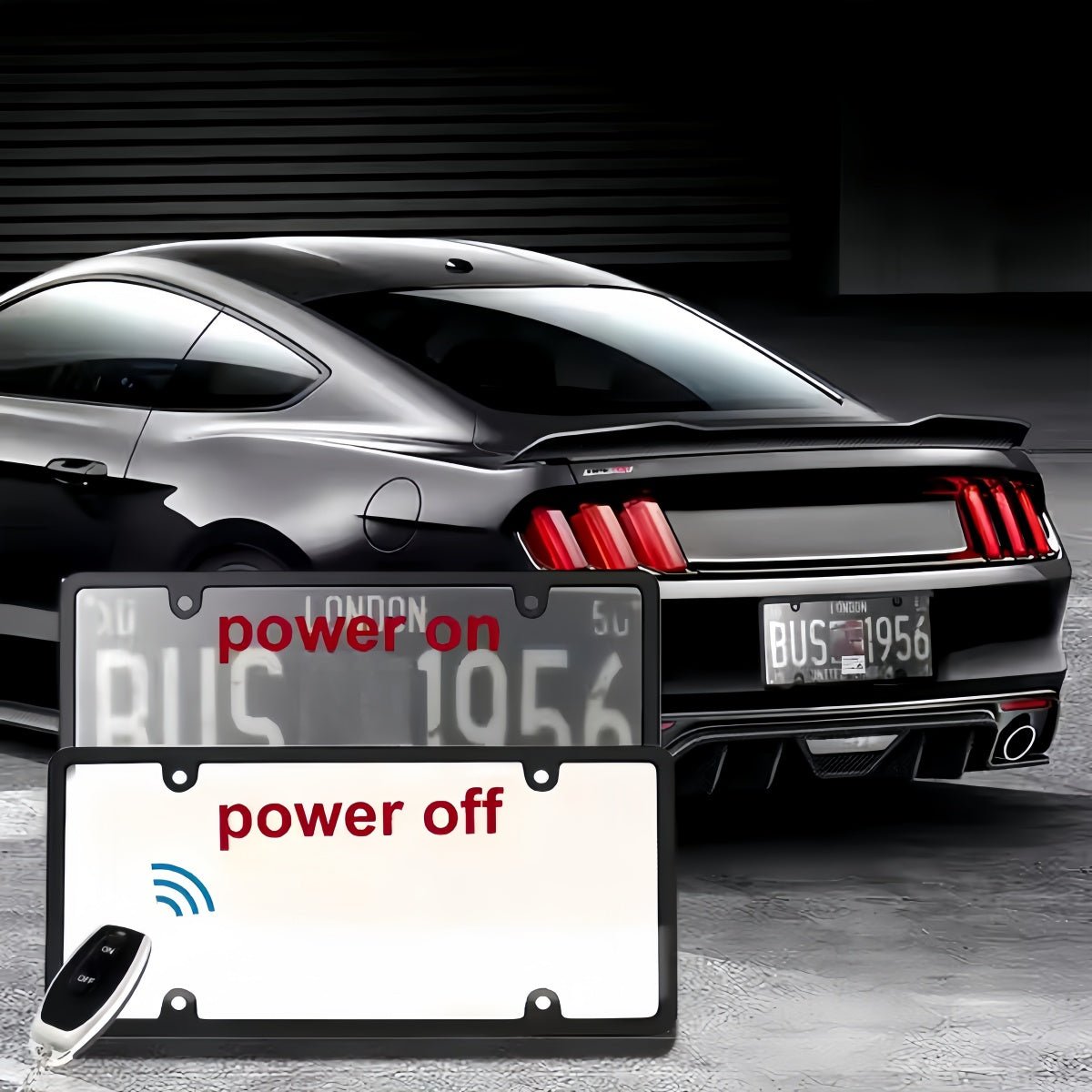 Vanish Plate License Plate Blocker Hider